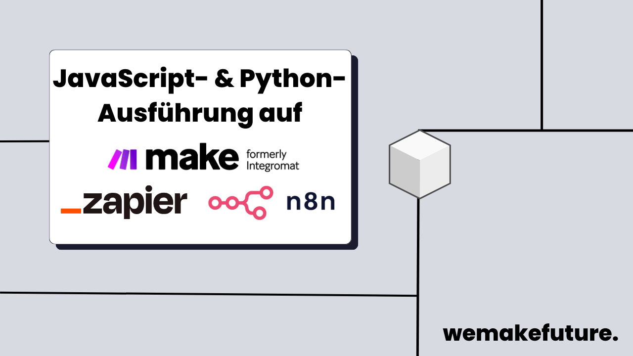 Wemakefuture iPaaS, Automatisierung & Digitalisierung